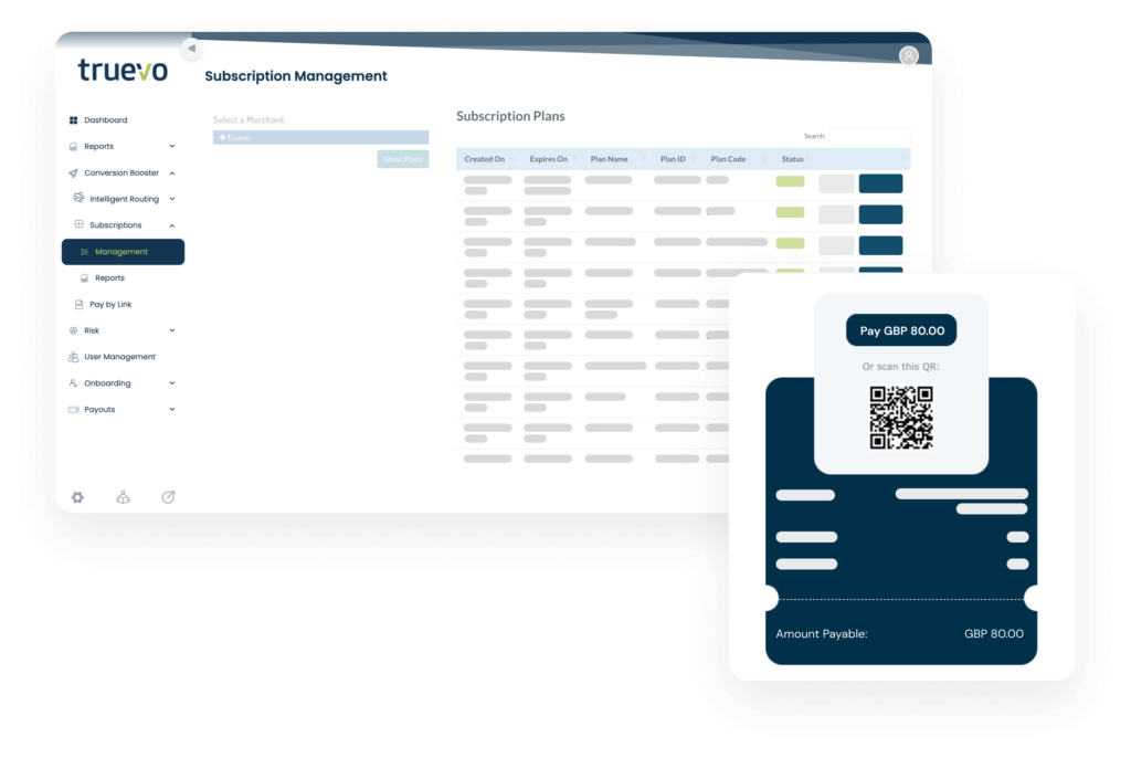 Subscription Billing | Recurring Payment Solution | Truevo Payments